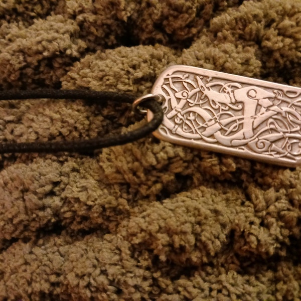 Norse Stag - Eikthyrnir - Pewter Pendant - Norse Jewelry, Celtic, Celt ...