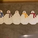 Snowman Table Runner- Download Pattern