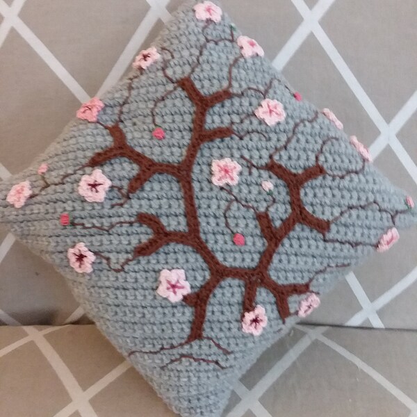 Cherry Blossom Tree Branch Crochet Pattern and Diagram - Etsy