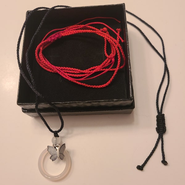 TGCF Ring Necklace, Xie Lian, Hua Cheng, Tian Guan Ci Fu Ring Necklace ...