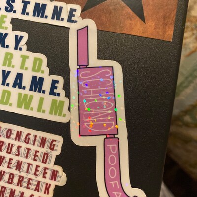 Life in the Dreamhouse Waterproof Vinyl Stickers, Schlond Poofa Sticker ...