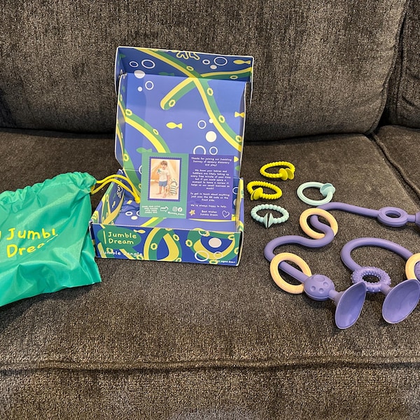 Jumble Jangle Baby Teething Toy – Multi Purpose High Chair Suction ...