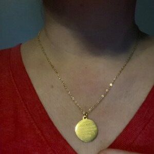 Do Not Be Afraid for I Am With You Bible Verse Gold Necklace, Isaiah 41 ...