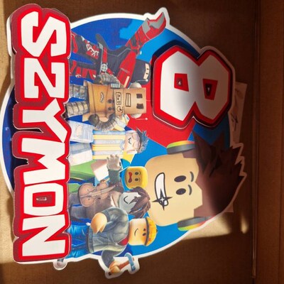 Custom BEBEFINN Cake Topper /12 Cup Cake Toppers Party - Etsy