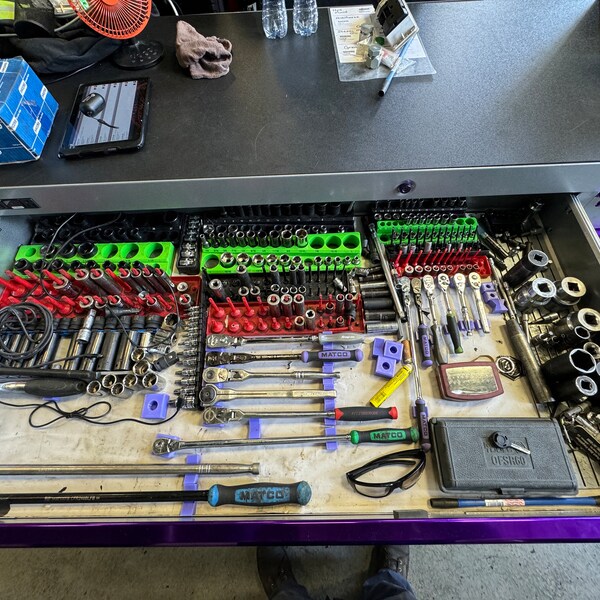 Pack of 30 Modular Wrench Holders - Modular Wrench Organizer - 3D ...