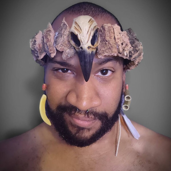 Shaman Crown-folklore,pagan,cosplay,larp,wearableart,darkvibe,costumes ...