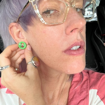 Totoro Inspired Hair Barrette Anime Animal Lover Unique Gift Ideas - Etsy