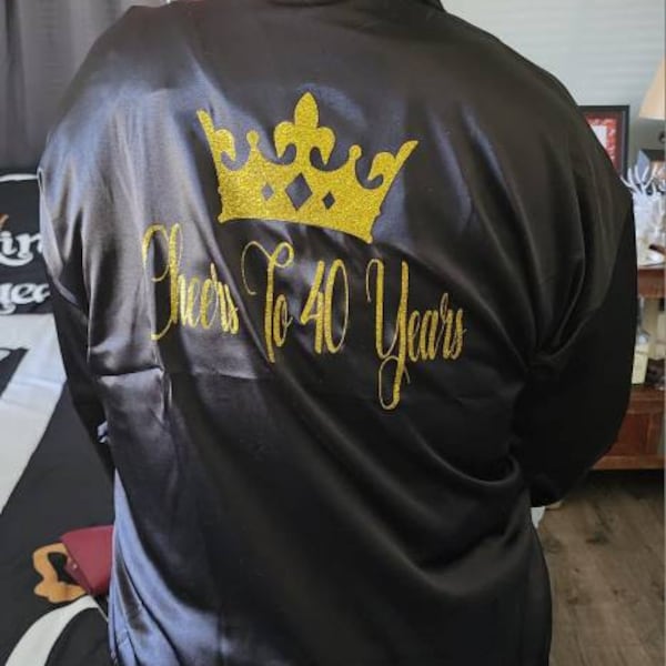 Front & Back Personalized Robes for Women, Add Text, Symbol or Monogram ...