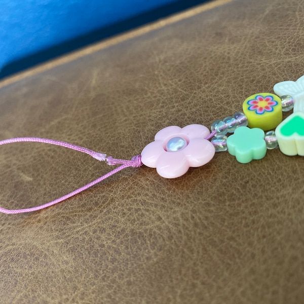 BTS K-pop Custom Phone Charm, BT21 Beaded Phone Strap Lanyard - BTS ...