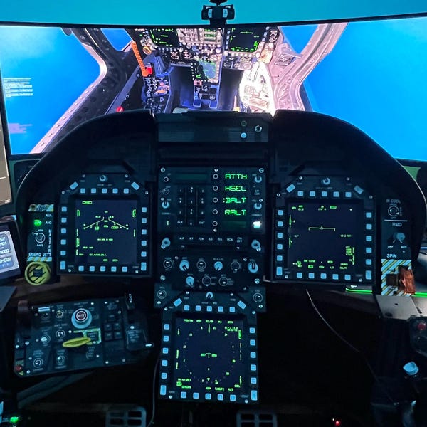 WINWING Compatible F/A-18 Full Dash 3D Print .STL Files - Etsy