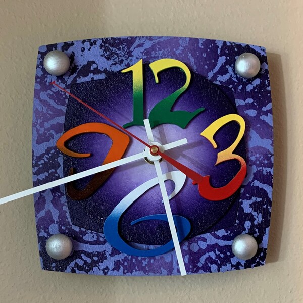 OVAL 6-very Cool Clock-modern Wall Clock-swinging Pendulum Clock ...