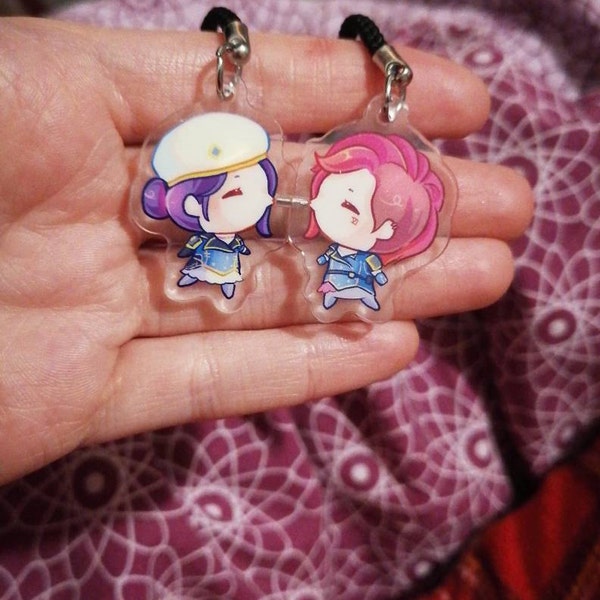 ARCANE STICKERS // Jinx Vi Ekko Caitlyn Caitvi Jayce Viktor Timebomb ...