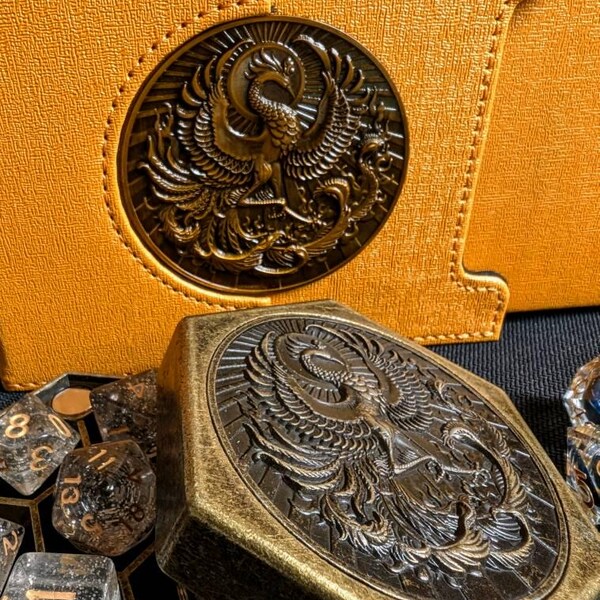 Solid Metal Minotaur Dice Box for Dice Set, Dnd Dice, Dungeons and ...