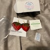 Fruit Earring /high Quality Real Strawberry Earring /birthday Gift ...
