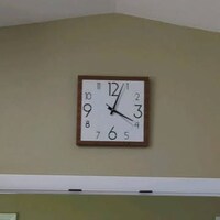 Wall Clock in Minimalist Rectangle Shape,wall Decor for Living Room ...