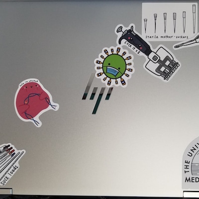 Cute DNA Babies Sticker Set Proteins Transcription Factor CRISPR ...