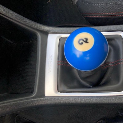 Billiard Pool Ball Shift Knob Threaded Gear Shifter Shifting Exact Fit ...