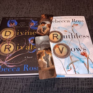 Divine Rivals Inspired Bookmarks Divine Rivals, Ruthless Vows Bookmarks ...