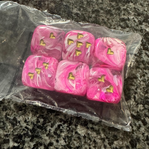 Shield and Sword Custom D6 Die 16mm Gaming Tabletop RPG Dice Roleplay ...