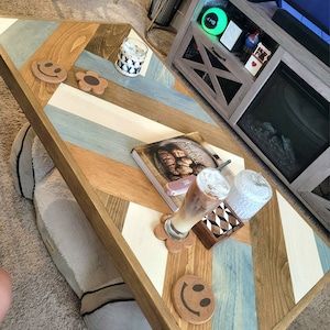 The Lighthouse Coffee Table Farmhouse Coffee Table Coastal - Etsy