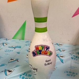 One Plain White Craft Bowling Pin - Etsy