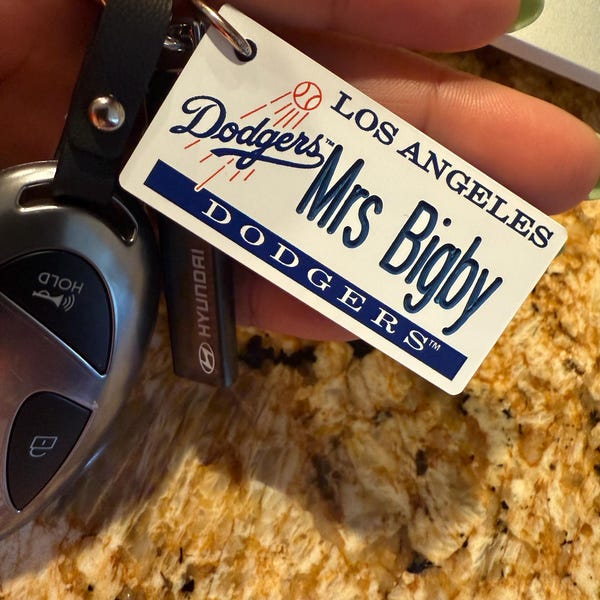 Personalized Engraved California Classic Replica License Plate Keychain ...