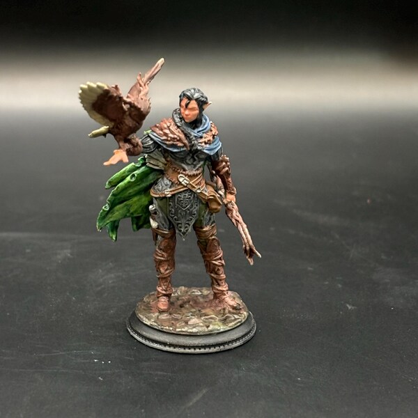Draconic Longsword Warrior Knight Miniature 32mm Scale - Dragonborn ...