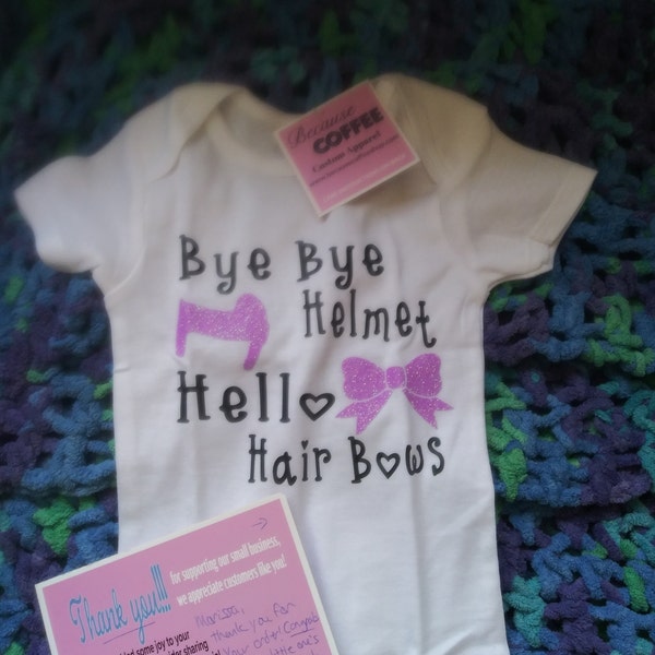 Bye Bye Helmet Hello Hair Bows - Etsy