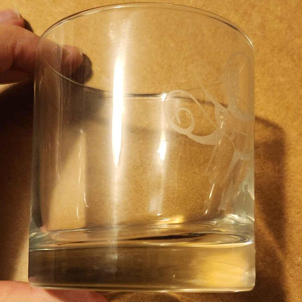 Mario Mushroom Glass Nintendo Mario Inspired Whiskey Glass Personalized ...