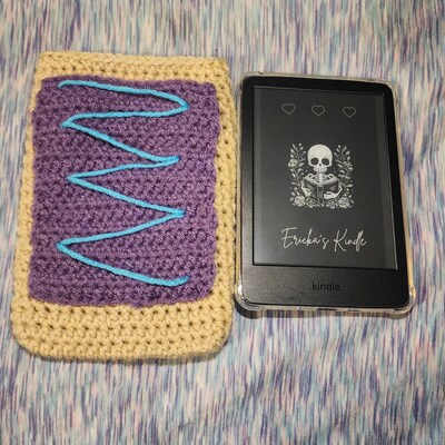 Kindle Flower Pouch Crochet Pattern Pdf File - Etsy