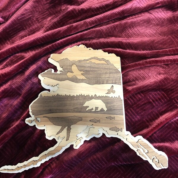 Montana Art / Montana Plaque / Montana Map - Etsy