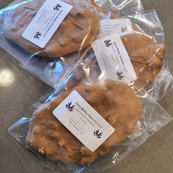 New Orleans Authentic Mini Pralines/pecan Candy Individually Wrapped ...