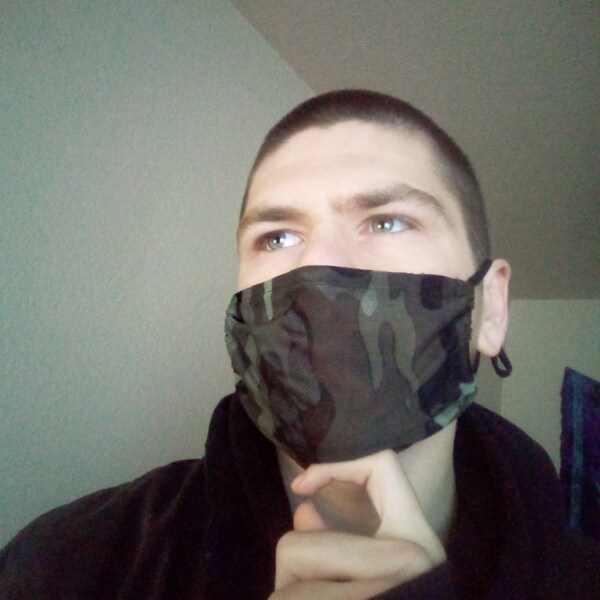 Camo Breathable Face Covering Mesh Sheer - Etsy