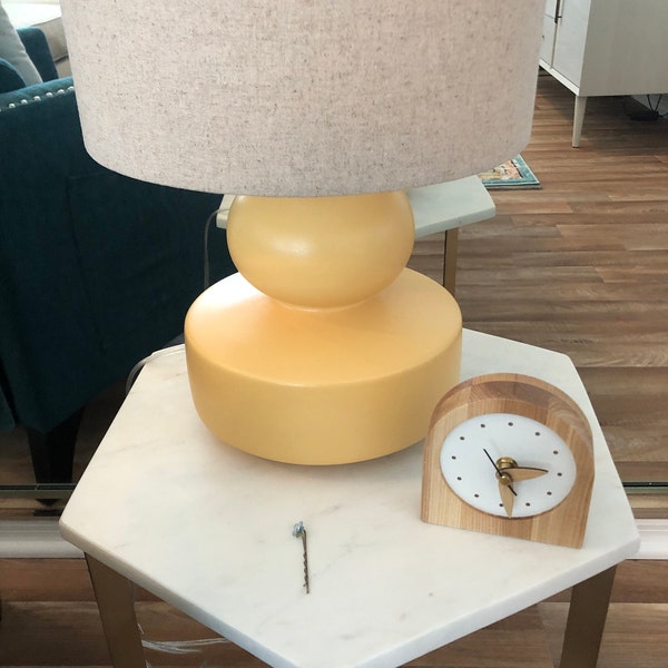 Desk Clock Table Clock Mechanical Clock Wooden Clock Boyfriend Gift ...