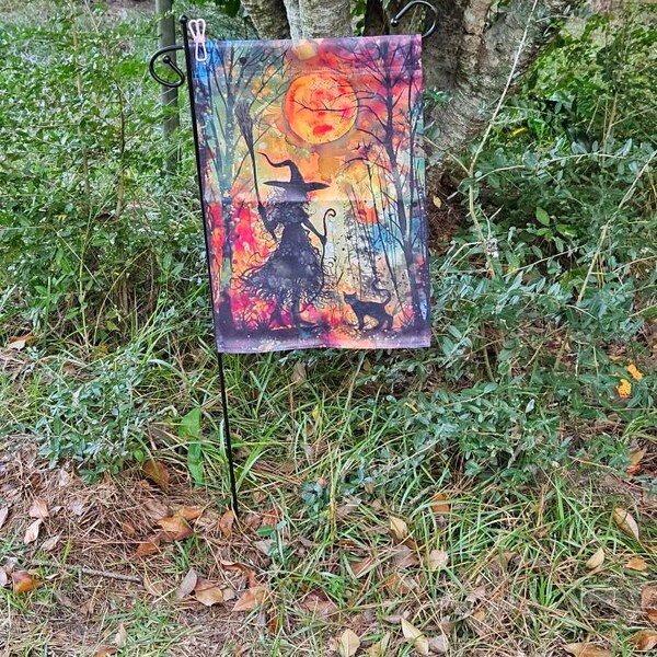Mabon Fall Equinox Garden Banner Wheel of the Year Lawn Ornament Witch ...