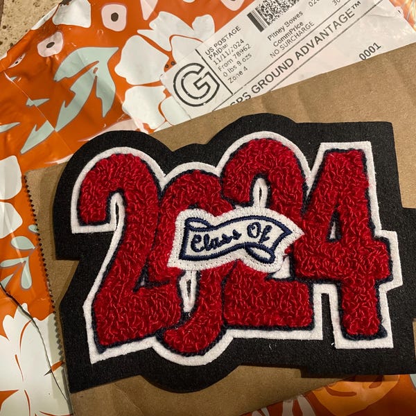 Custom Club Letterman Chenille Patch - Etsy