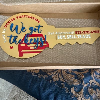 Custom CAR DEALERSHIP Sold Sign, Care Salesman Gift, Sold Car SIGN, New ...