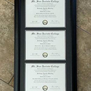 Graduation Cord Box Frame University Diploma Frame College Degree ...