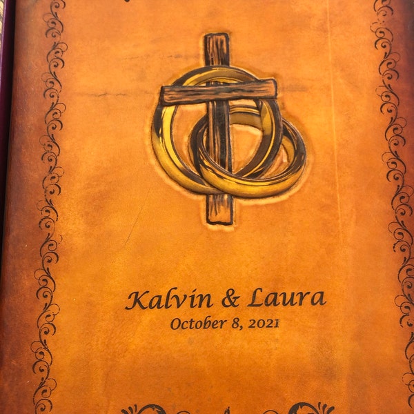 New International Family Bible-niv-couples Wedding Bible-family Leather ...