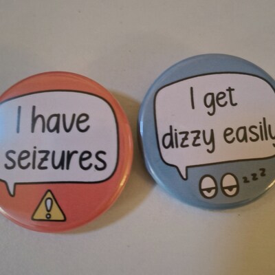 I Am Hyperverbal Badge Pin Autism Verbal Pin Talking Badge - Etsy