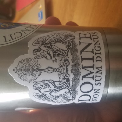 Ecce Agnus Dei Sticker Behold the Lamb of God José Campeche Latin ...