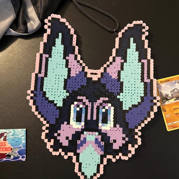 Custom Fursona Perler Badges! - Etsy