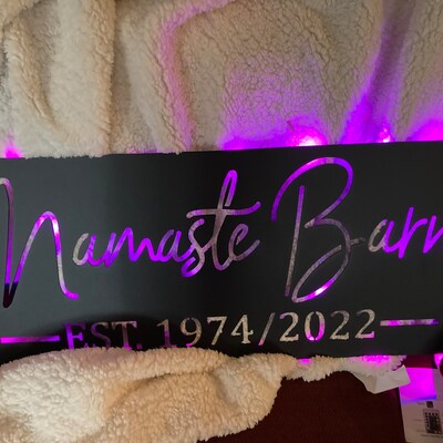 Personalized Bar LED Metal Art Sign / Light up Pub Metal Sign / Multi ...