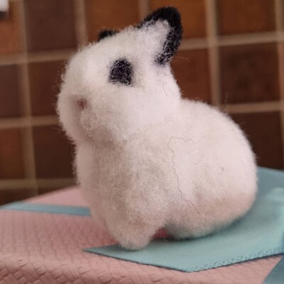 Needle Felted Dog,pet Replica Puppy,felted Wool Crafts,felted Miniature ...