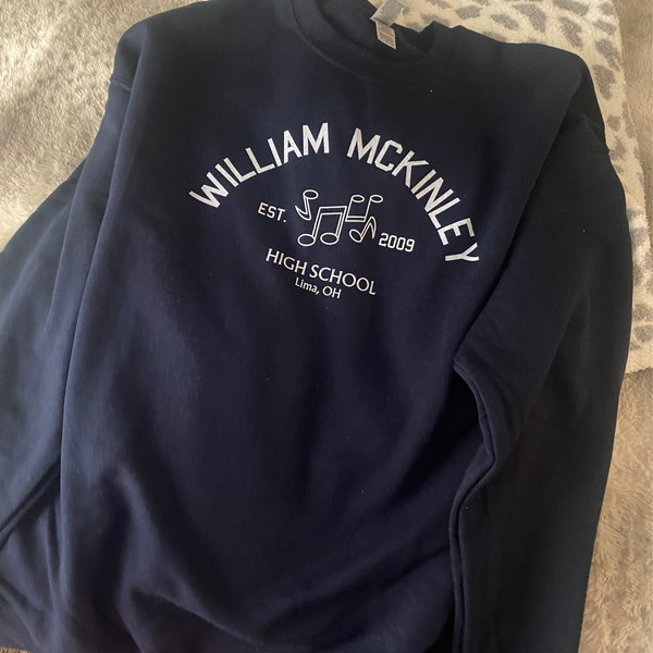 William Mckinley High School Glee Club Crewneck, Gift for Glee Fans ...