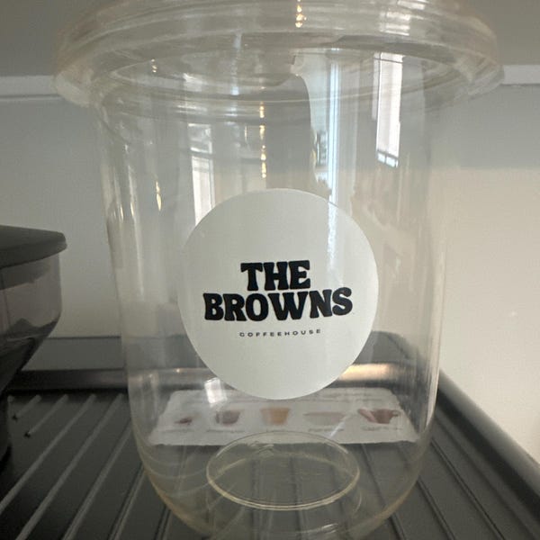 Coffee Shop Labels, Iced Coffee Cup Label, Coffee Shop Party Stickers ...