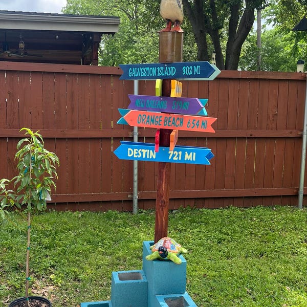 2 Hand Painted & Cut Wood Directional Sign 24 X 3 1/2 Arrow Sign Custom ...
