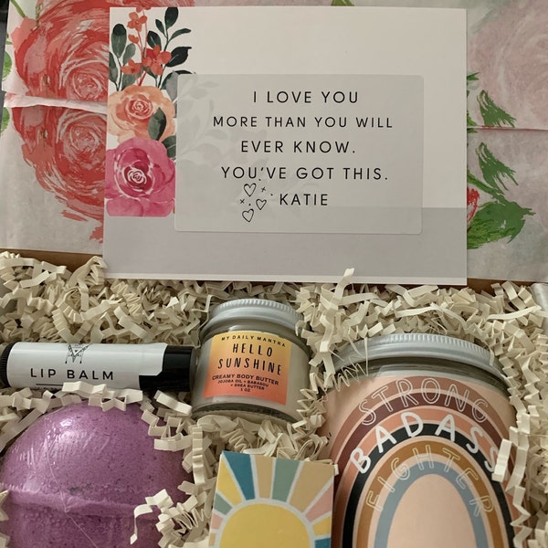 STRONG BADASS FIGHTER Organic Gift for Your Fighter| Cancer Self Care ...