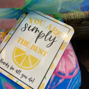 20 Employee Brunch Appreciation Gift Tag & Sign Bundle, Breakfast ...