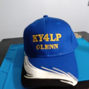 Embroidered Call Sign and Name Amateur Radio Operator | Etsy